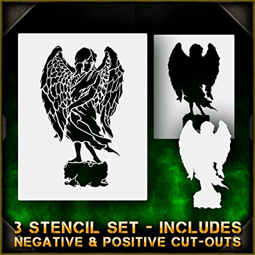 Angel Statue 2 – Airsick Stencils